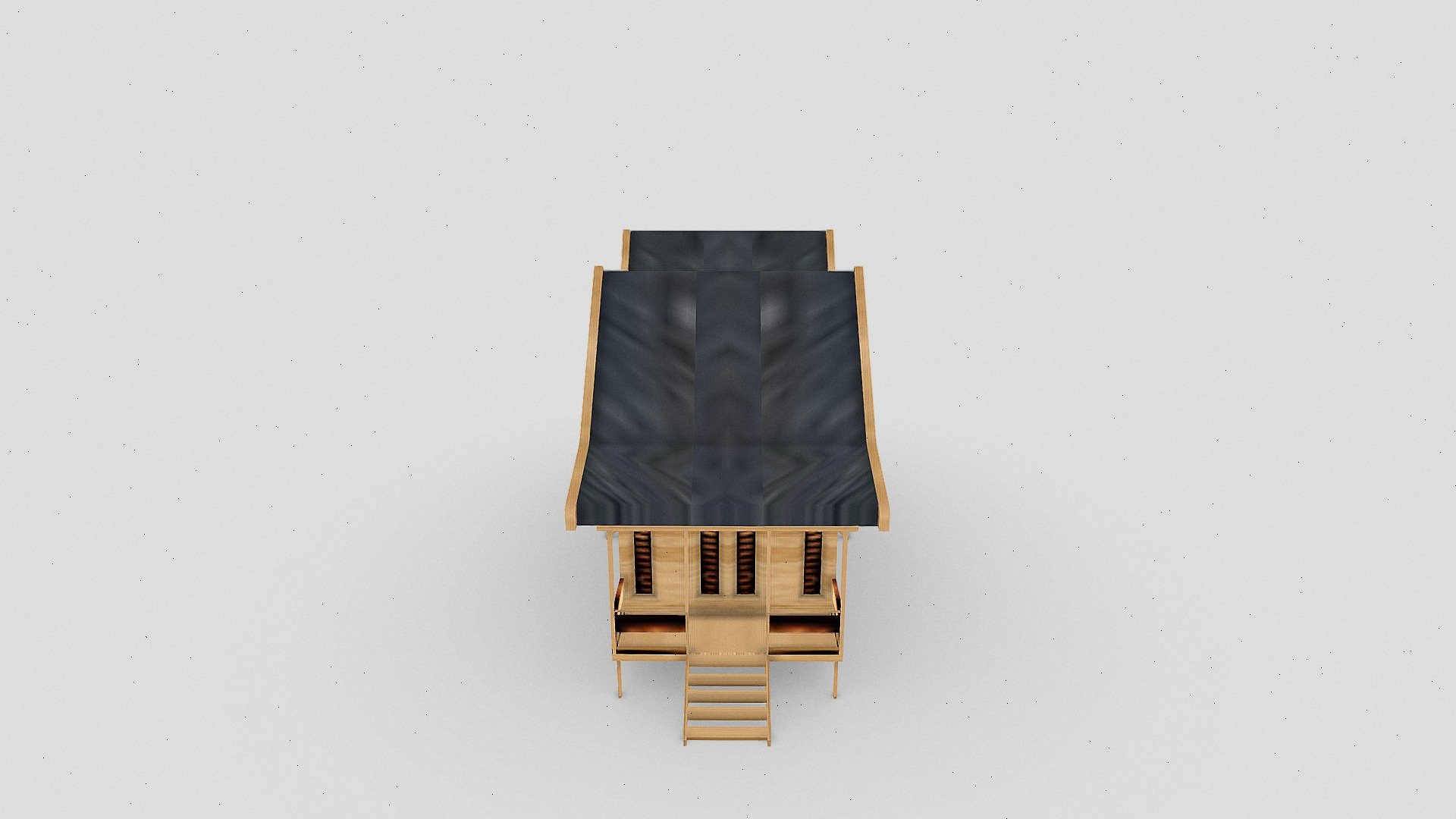Rumah Panggung - Jambi - 3D model by ariedezign (@arksnet) [276e932 ...