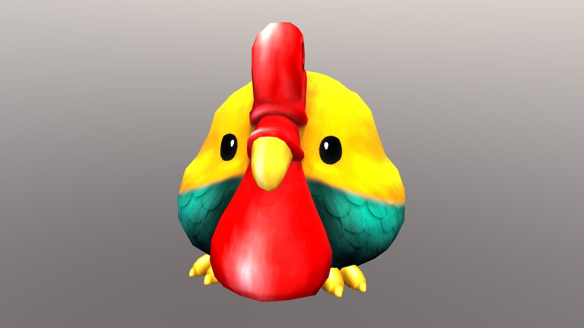 Chikkon_Render - 3D model by korakoh [276f6b6] - Sketchfab
