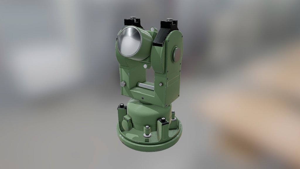 Theodolite - 3D model by jessgloder [276f835] - Sketchfab