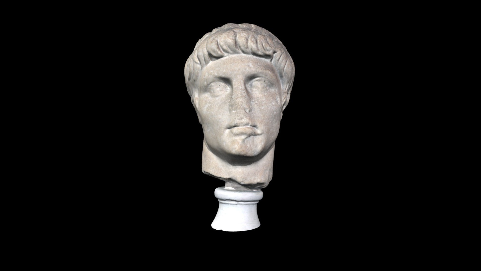 Portrait head of a Roman emperor -photogrammetry - 3D model by Grant ...