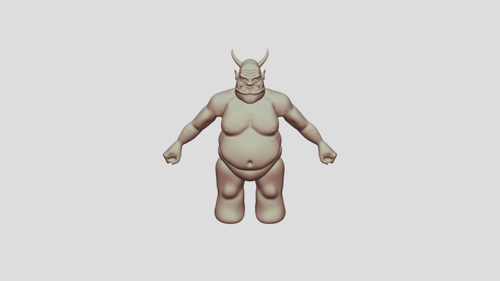ogre_model - Download Free 3D model by dawidpa [2771c66] - Sketchfab