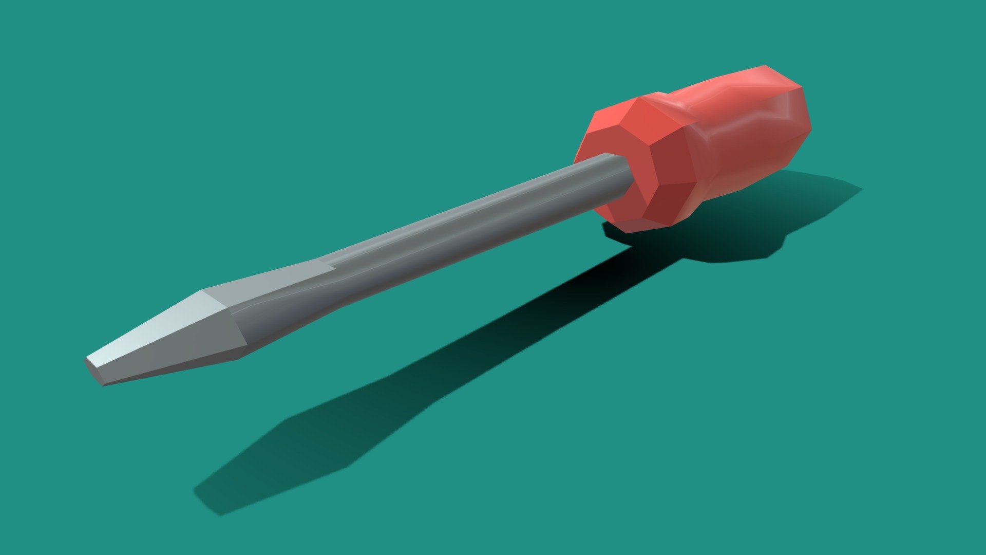 Screwdriver - 3D model by Fluffytango [27724f0] - Sketchfab