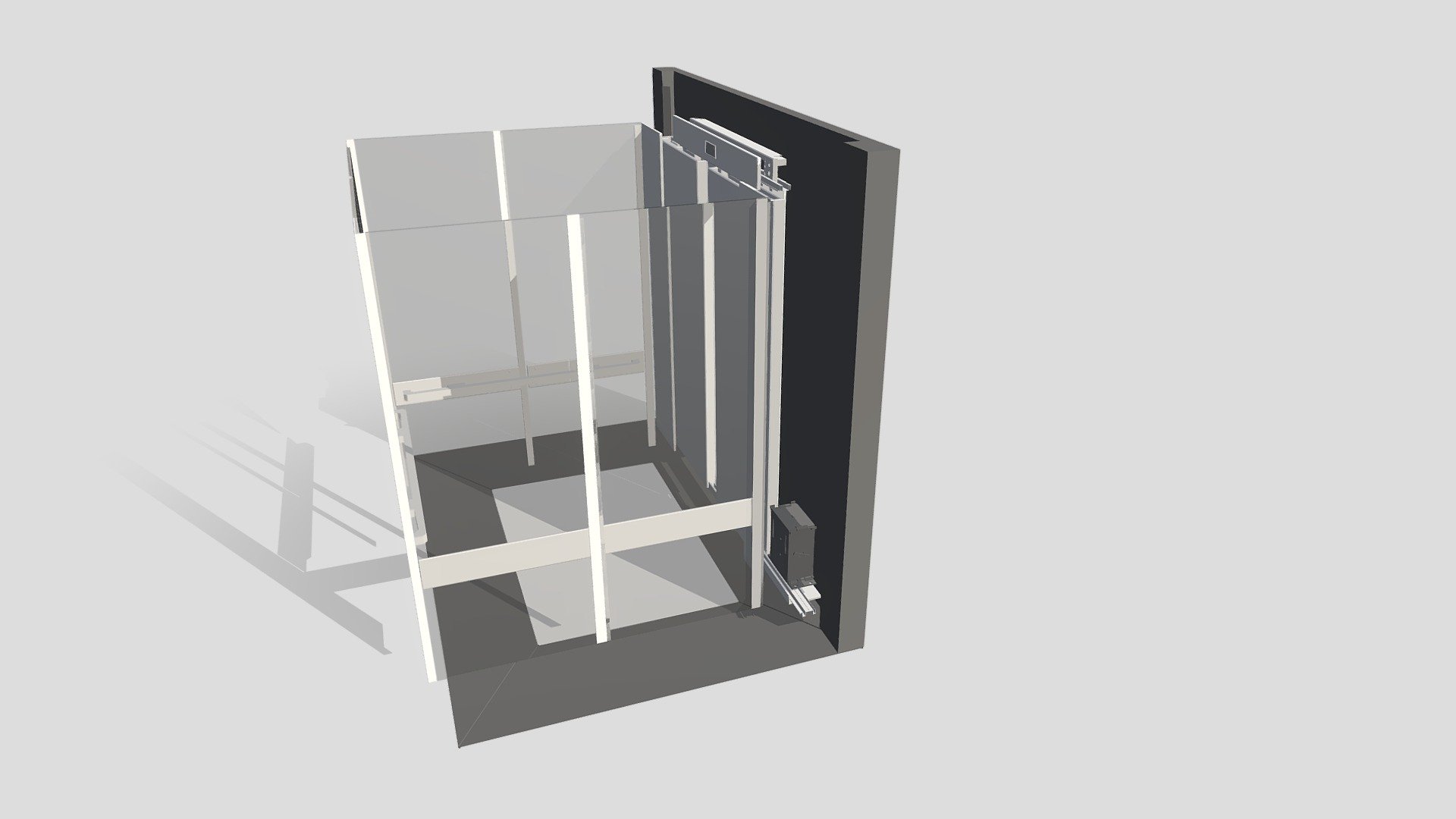 Elevator_w_Sensor - 3D model by dophuchoan92 [2773e41] - Sketchfab