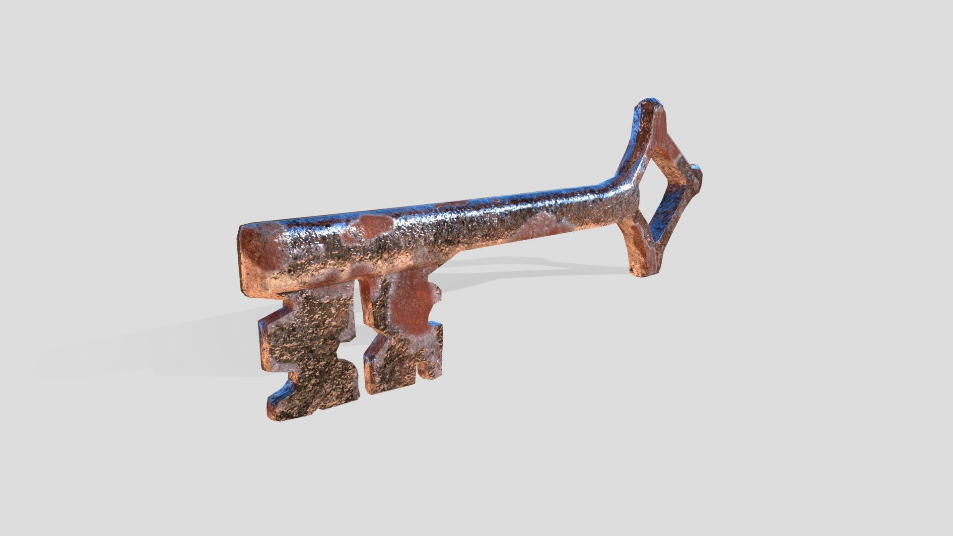 Medieval Key - 3D model by danielpaine91 [2774c43] - Sketchfab