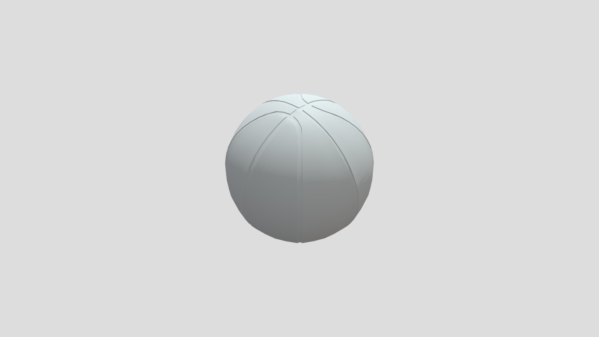 3D Basketball - Base Mesh - 3D model by James L. Odom (@James4DX ...