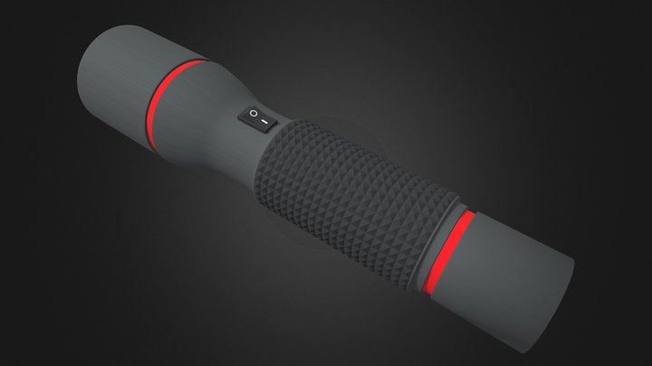 Flashlight 3D models - Sketchfab