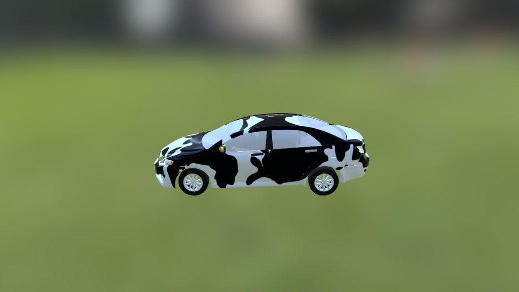 Camry Cow car - 3D model by icecreamsamurai [2779945] - Sketchfab