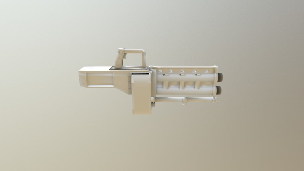 Gun FBX - 3D model by cmcnutts34 [277b6c7] - Sketchfab