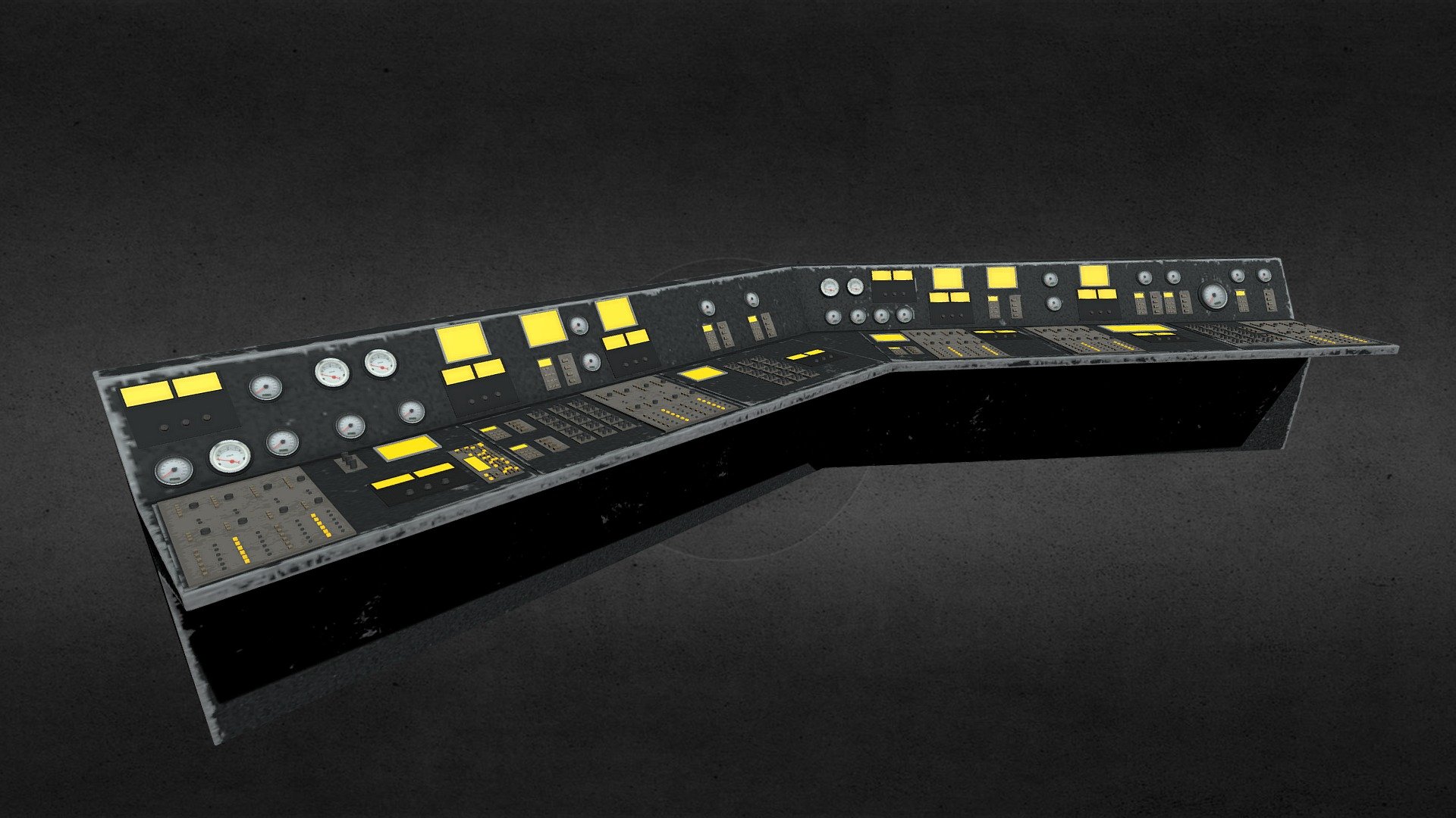 Nuclear Reactor Control Panel - Download Free 3D model by Jacob Smith ...