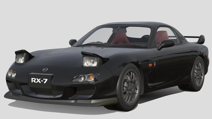 Rx7 3D models - Sketchfab