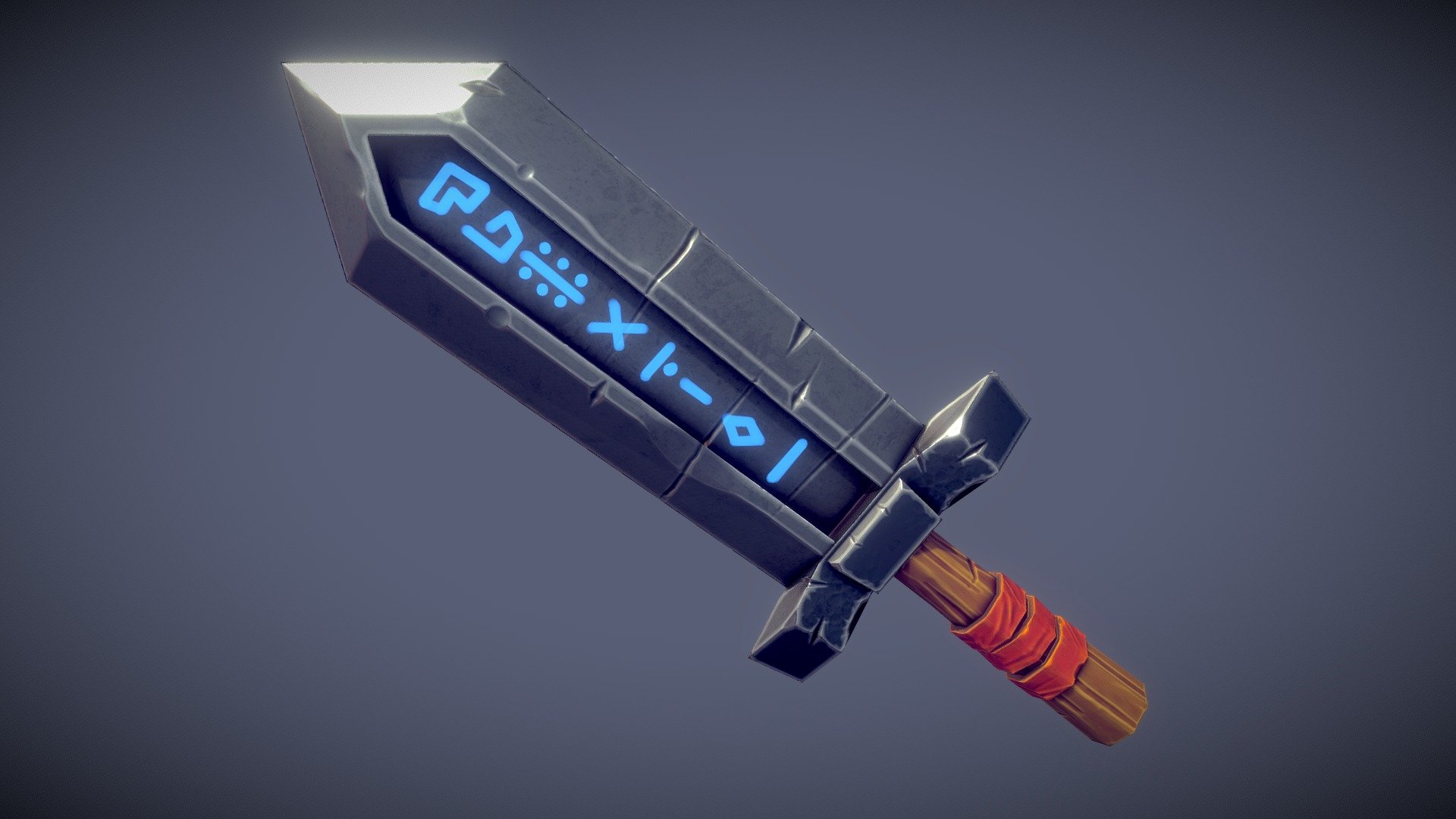 Stylized Sword - 3D model by Cycle (@gosteroip) [27805c7] - Sketchfab