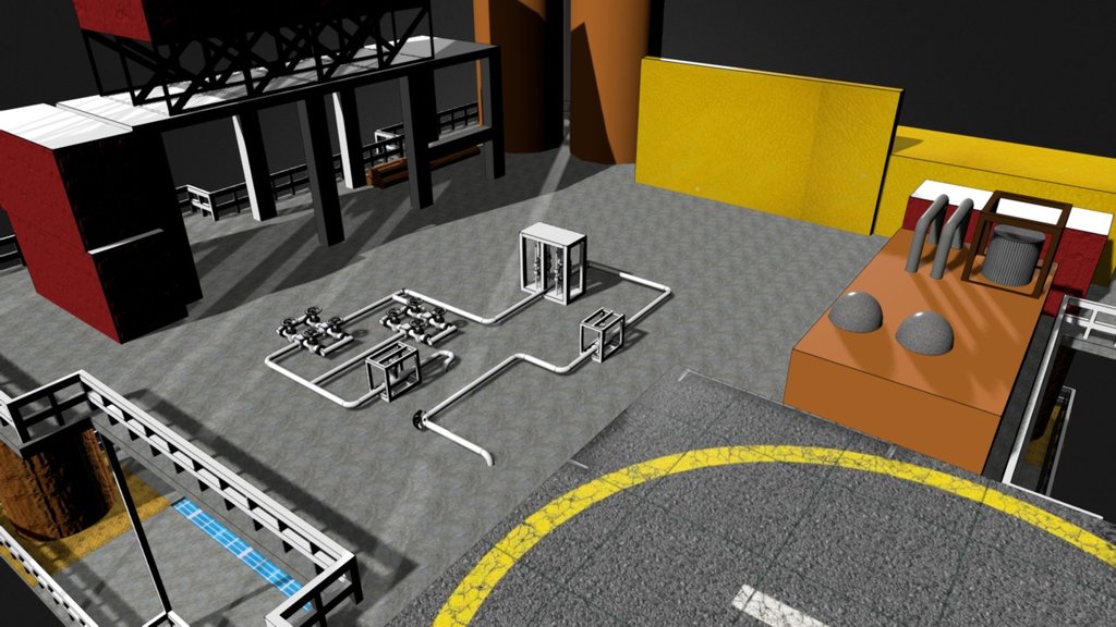 SMS Platform - 3D model by SMS 3D (@sms3d) [27808dc] - Sketchfab