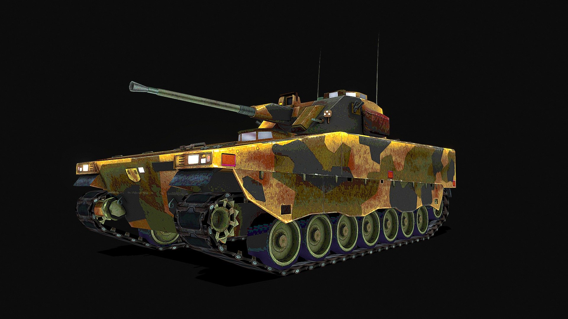 CV 90 Mk 4 Coyote - 3D model by momsboxtv [2780b3f] - Sketchfab