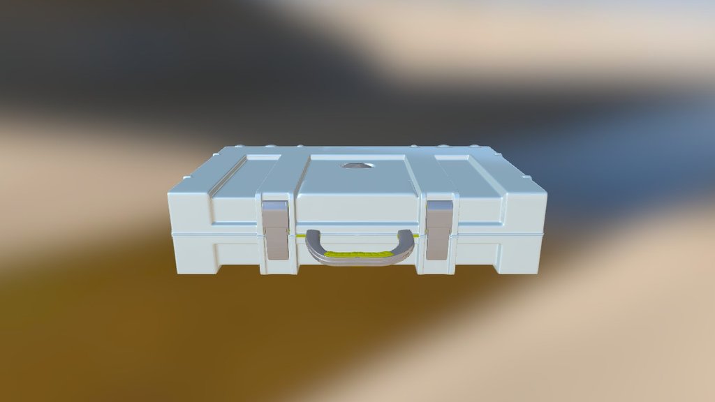 Briefcase - 3D model by DanW [27821e9] - Sketchfab
