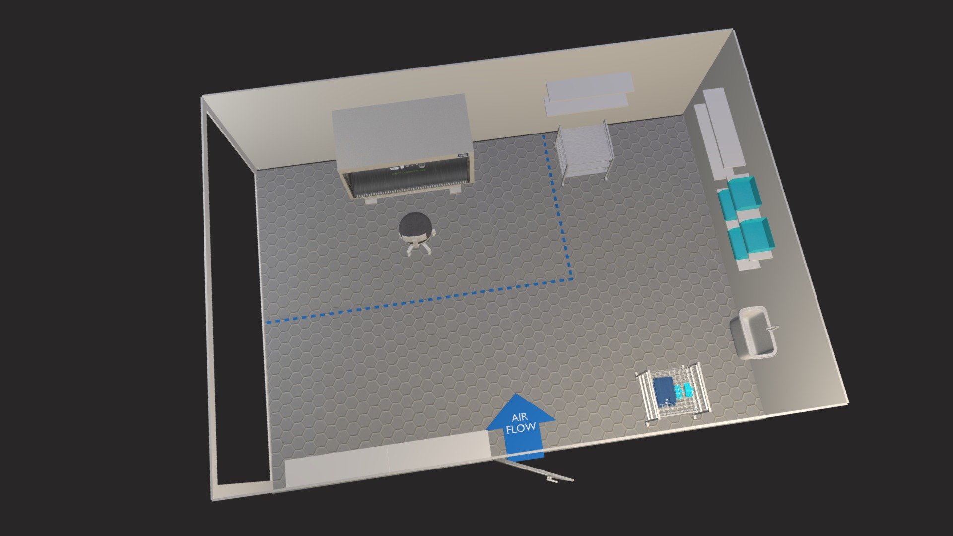 SCA Non-Hazardous Compounding Area - 3D model by LTI 3D (@LTI3D ...