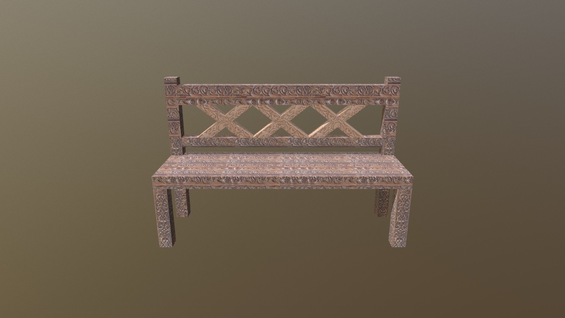 BENCHFINAL - 3D model by mihovaK [27846f2] - Sketchfab