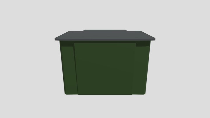 Garbage-container 3D models - Sketchfab