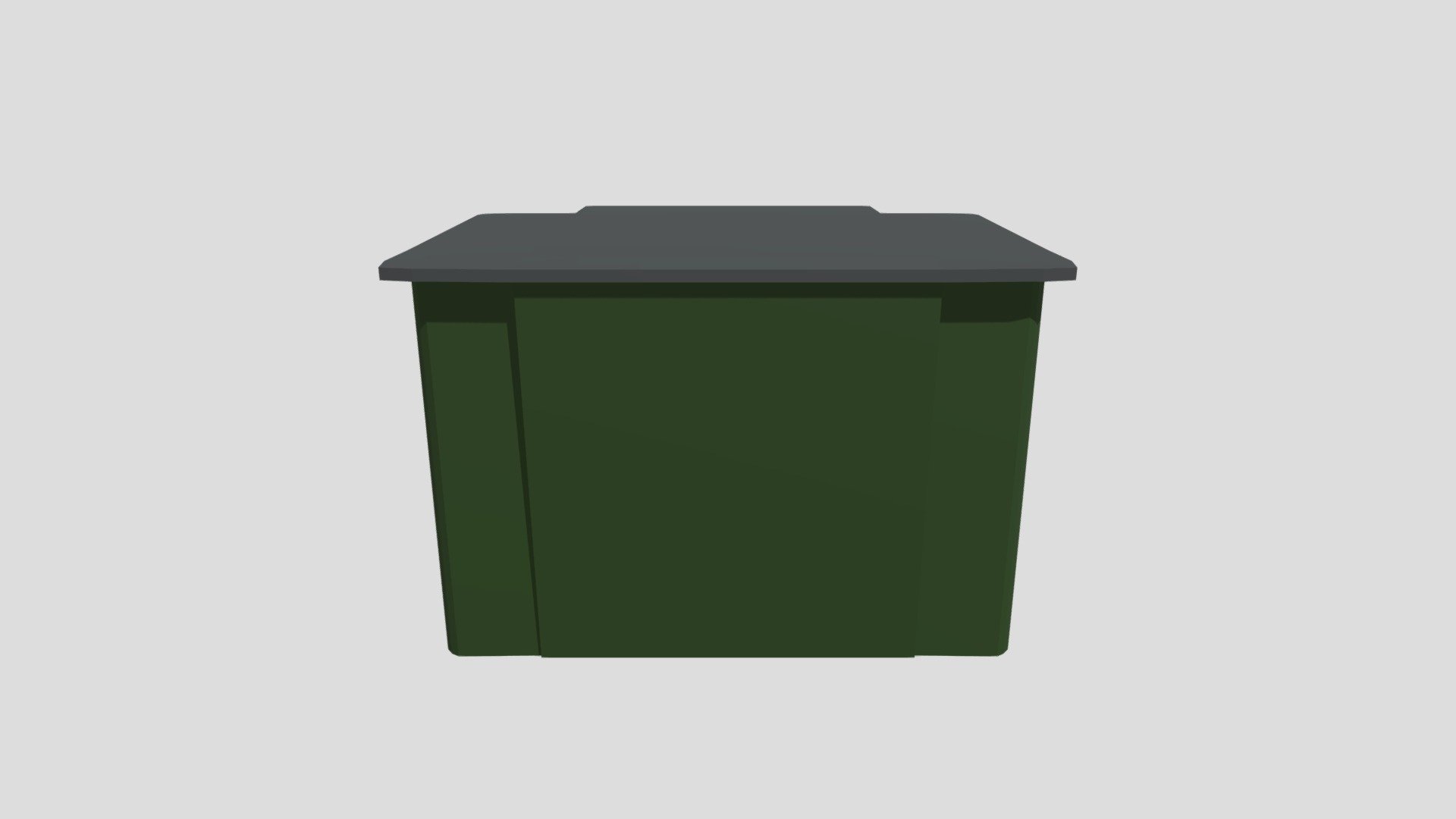 Garbage can Low_Poly - Download Free 3D model by Mr.Matthew🤞 (@Mr ...