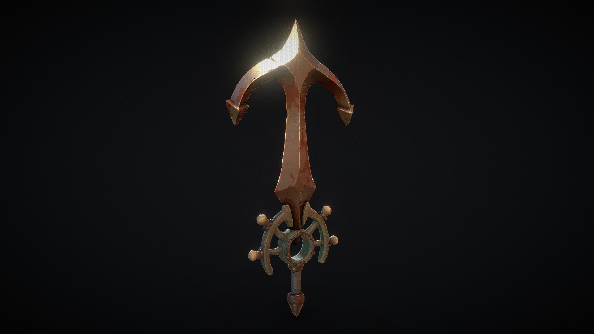 Anchor sword - Download Free 3D model by Lisnik234 [278702b] - Sketchfab
