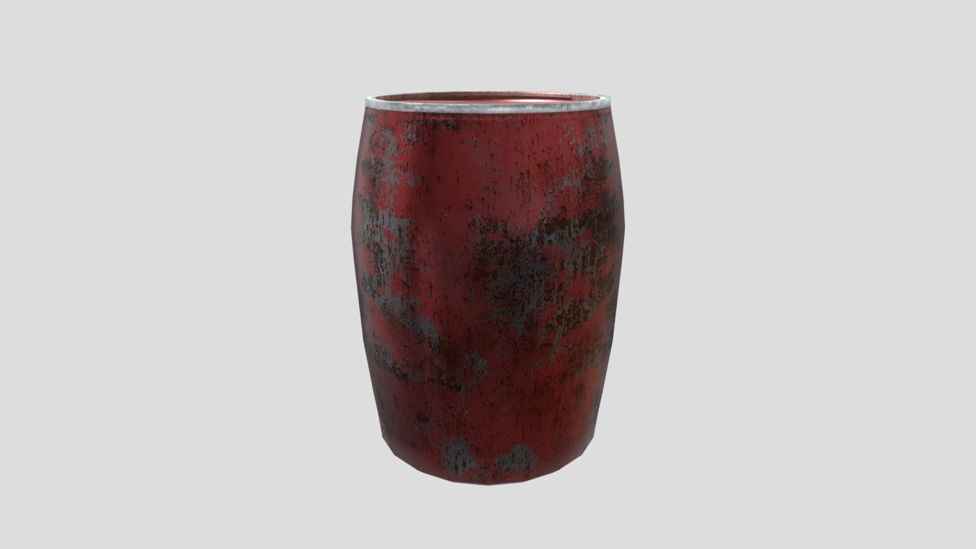 3DS Max Test Barrel - 3D model by Sam (@SamSpam_) [27881ce] - Sketchfab
