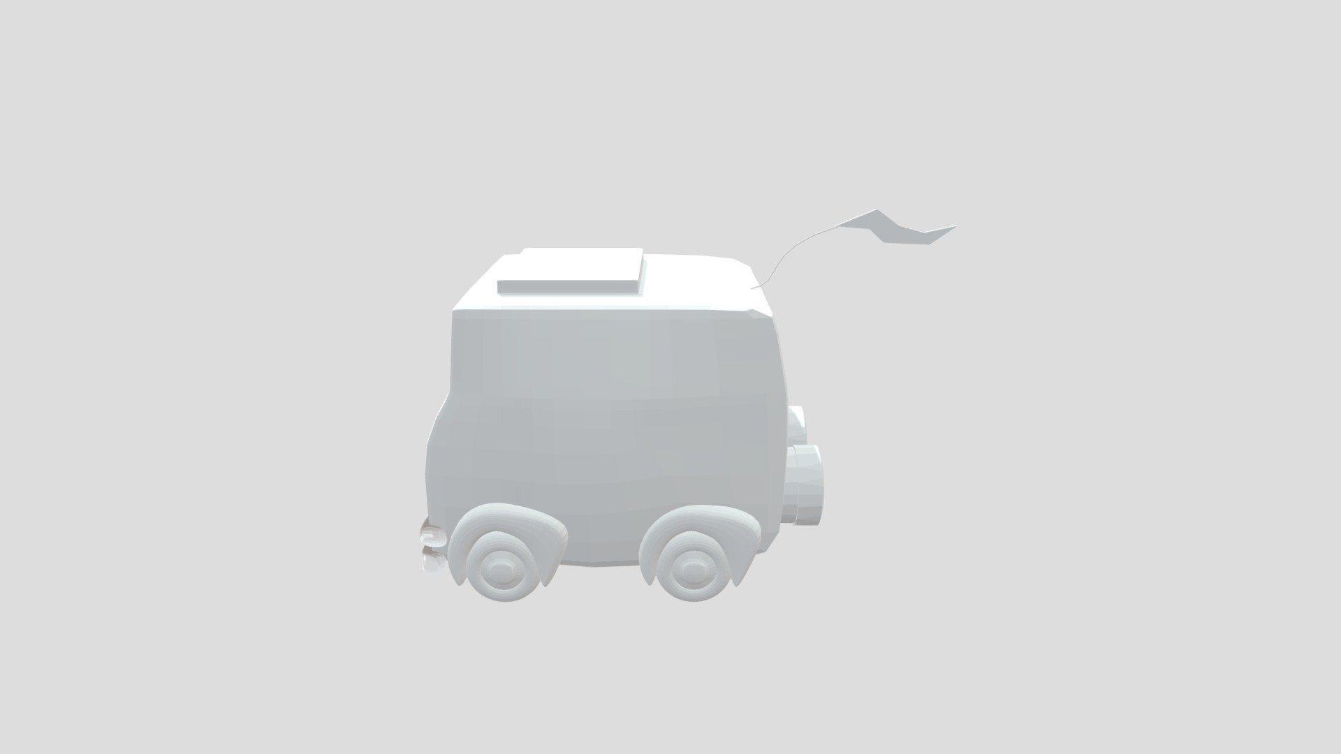 Hippie Car - 3D model by chantalvd [2788939] - Sketchfab