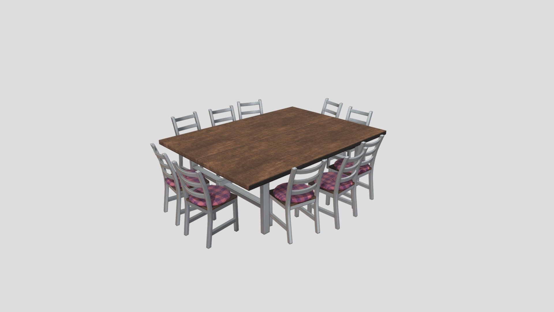 Long Table_7 - Buy Royalty Free 3D model by rebuilderai (@RebuilderAI ...
