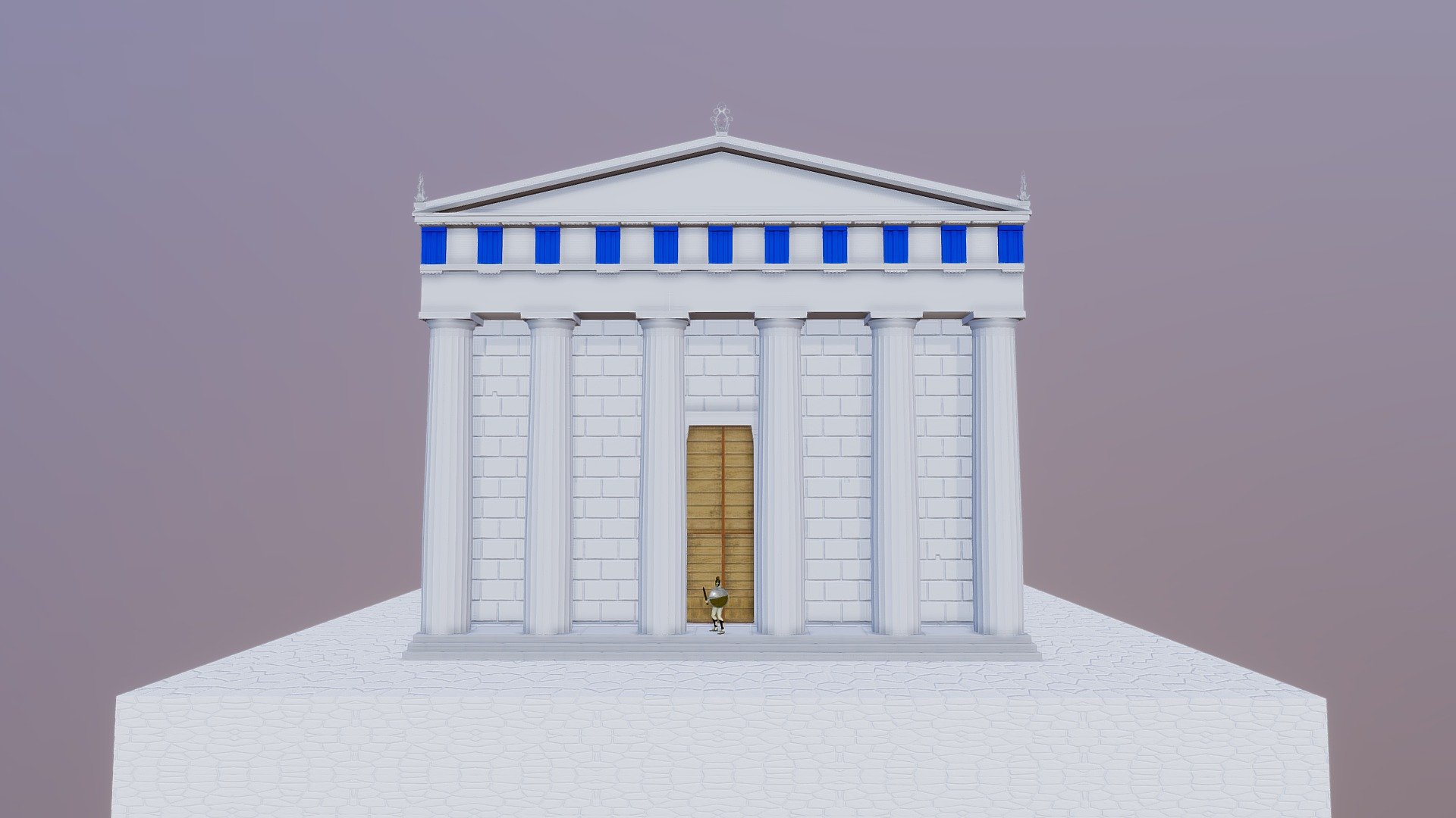 Doric Temple - 3D model by iPedia [2789392] - Sketchfab