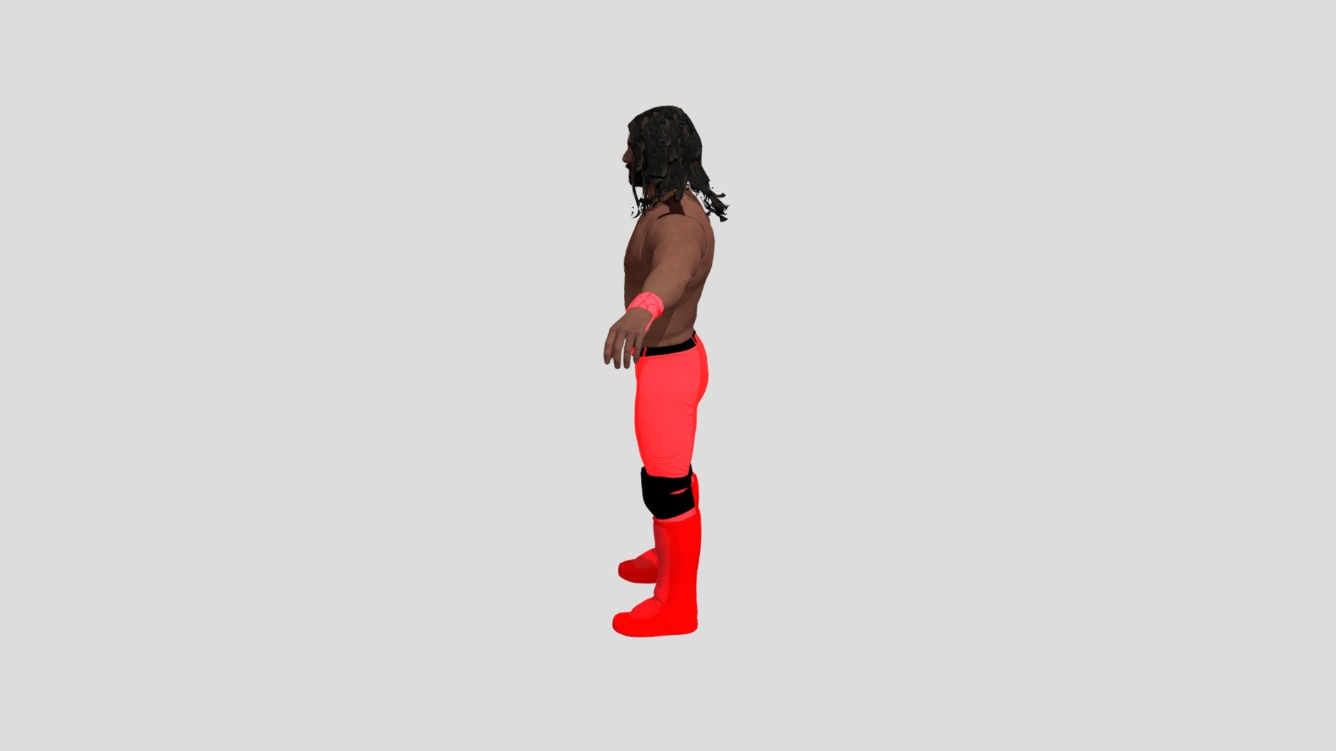sevt rovs red and blukc an wwe 2k 17 - Download Free 3D model by dallas ...