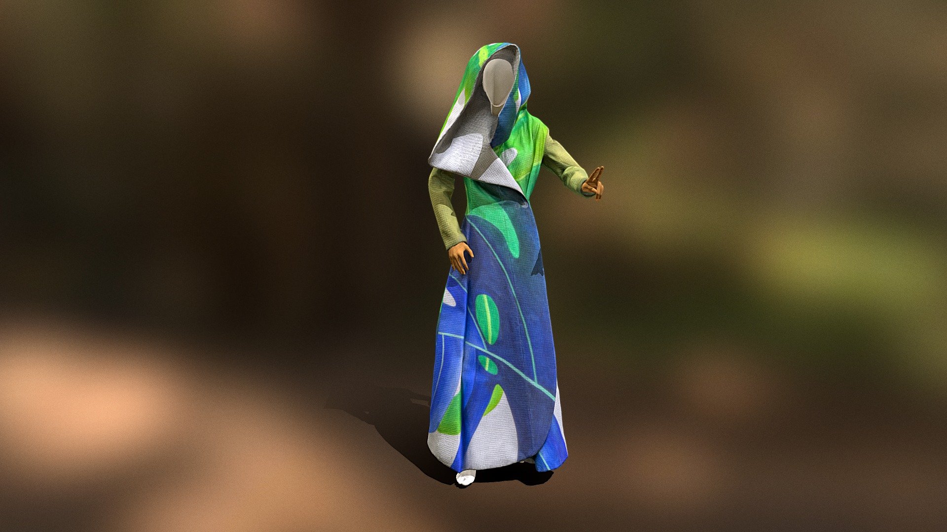 Ana Isabel Diez - Colombian jungle - 3D model by Soulbank [278a8e8 ...
