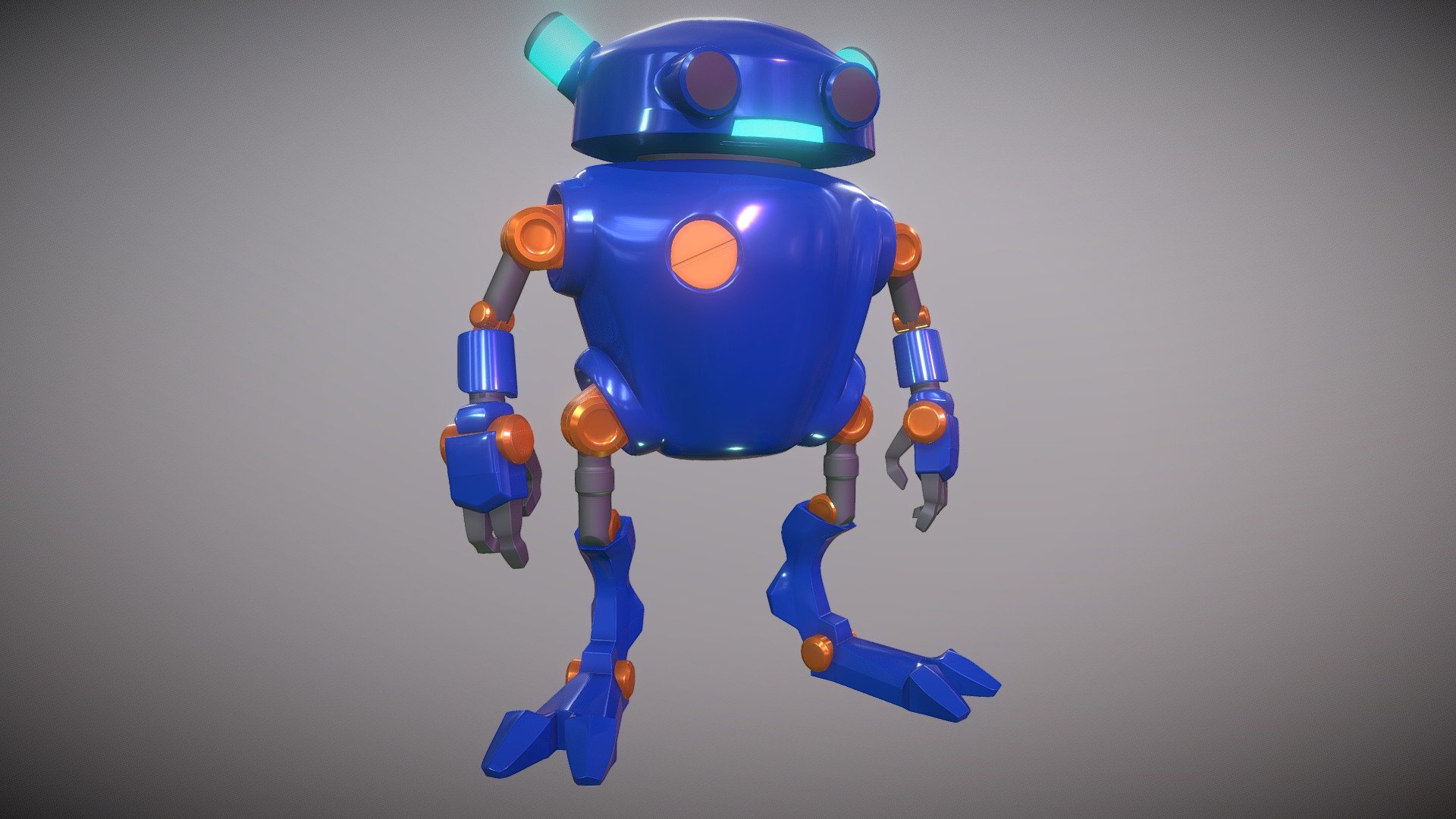 Robot XYZ HW - Download Free 3D model by olegdobrynin [278b18a] - Sketchfab