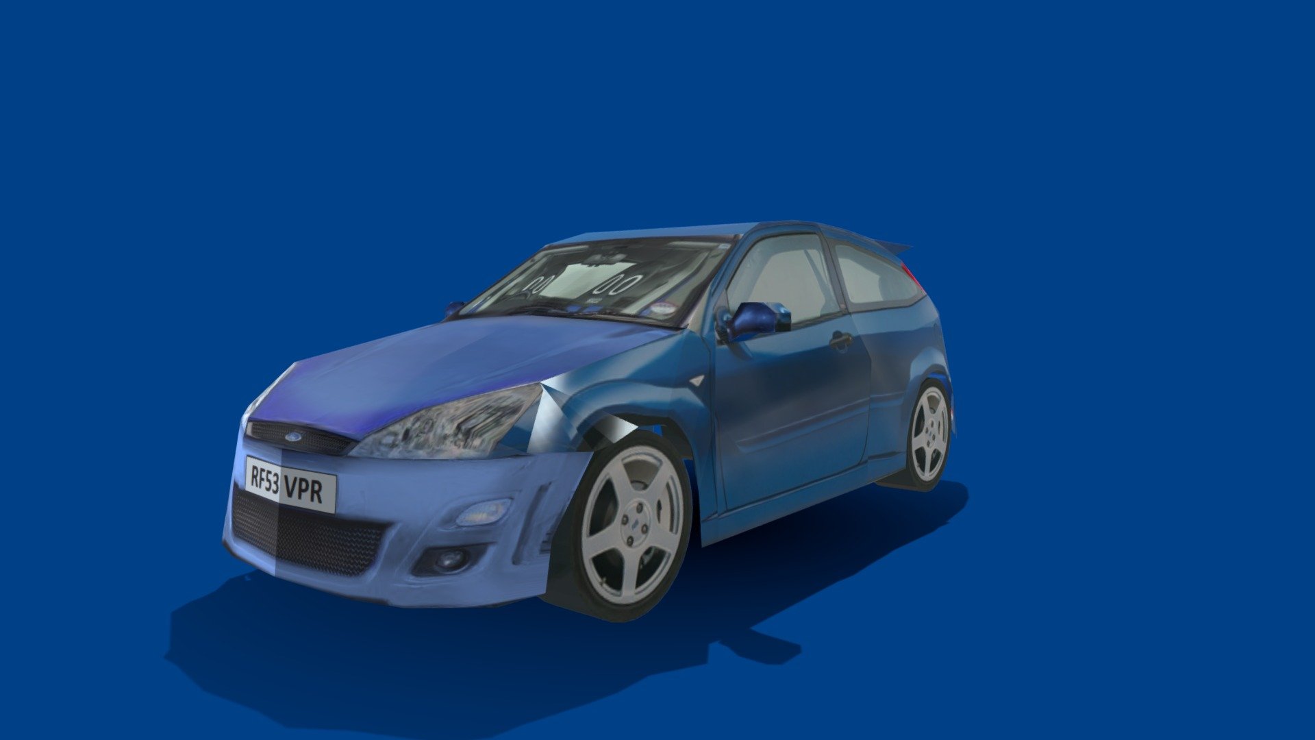 2002 Ford Focus RS (Remake) - 3D model by ImperialBlue (@ImperialBlue3D ...