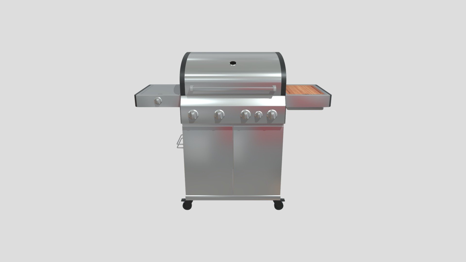 Outdoor Grill - Download Free 3D model by DiscoB [278c90d] - Sketchfab