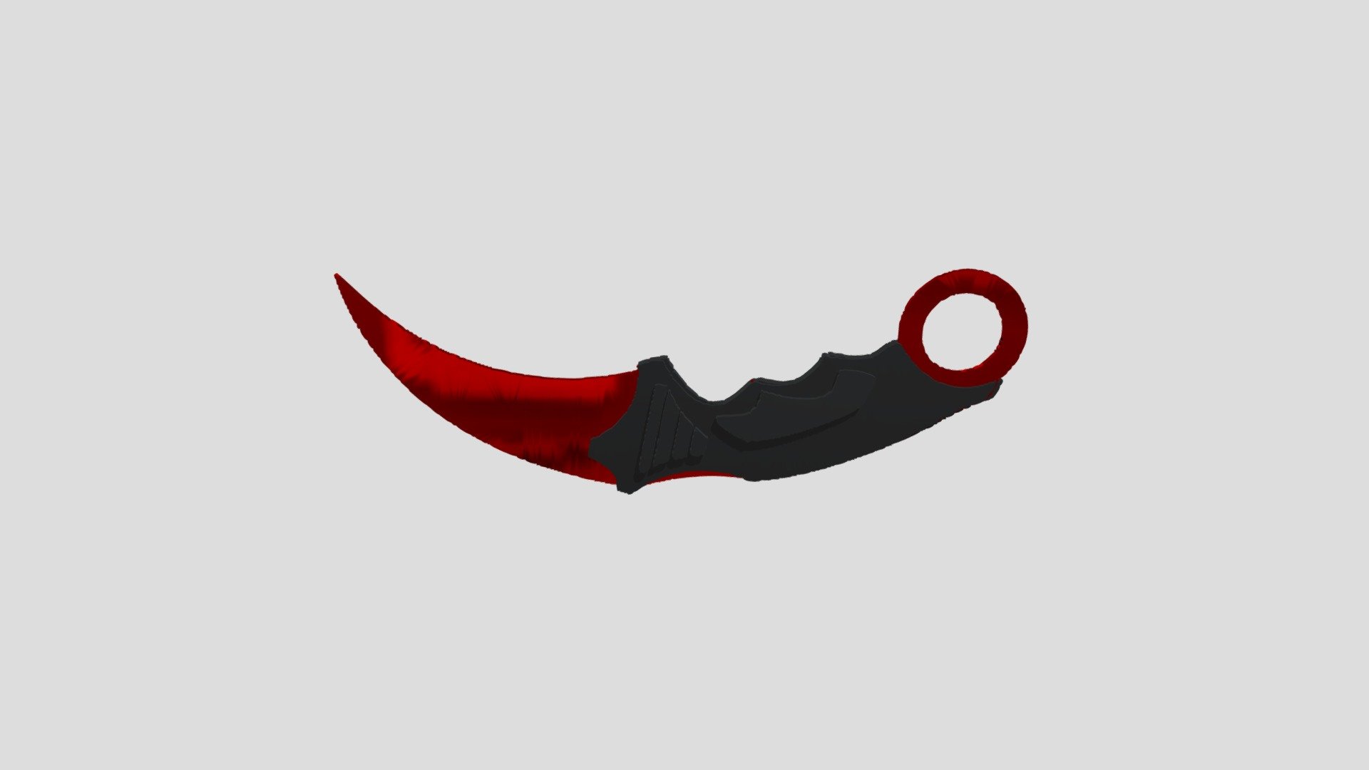 CS:GO Karambit - 3D model by 101NOTFOUND [278cb21] - Sketchfab