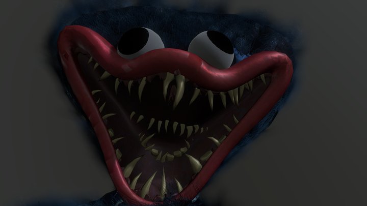 Huggy-wuggy 3D models - Sketchfab