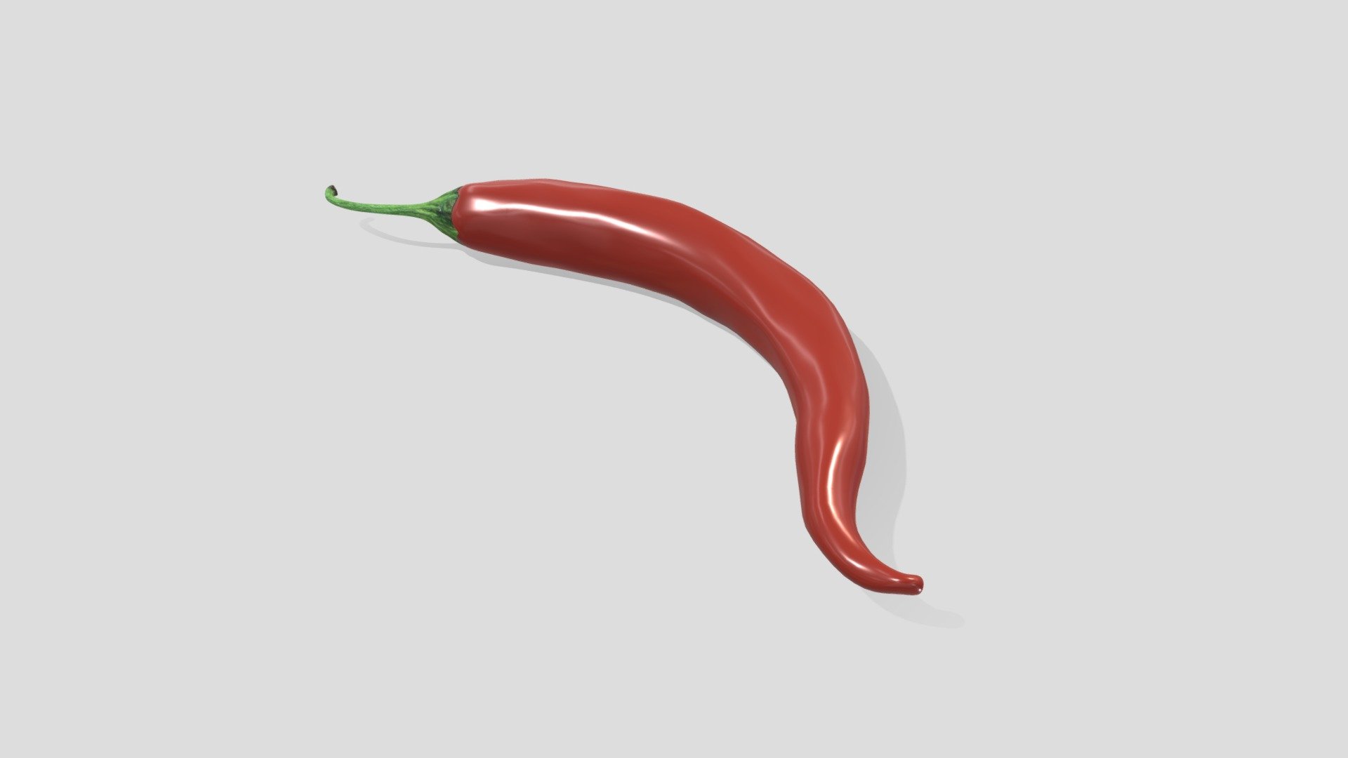 Chili Pepper - 3D model by Carlos.Maciel [2790375] - Sketchfab