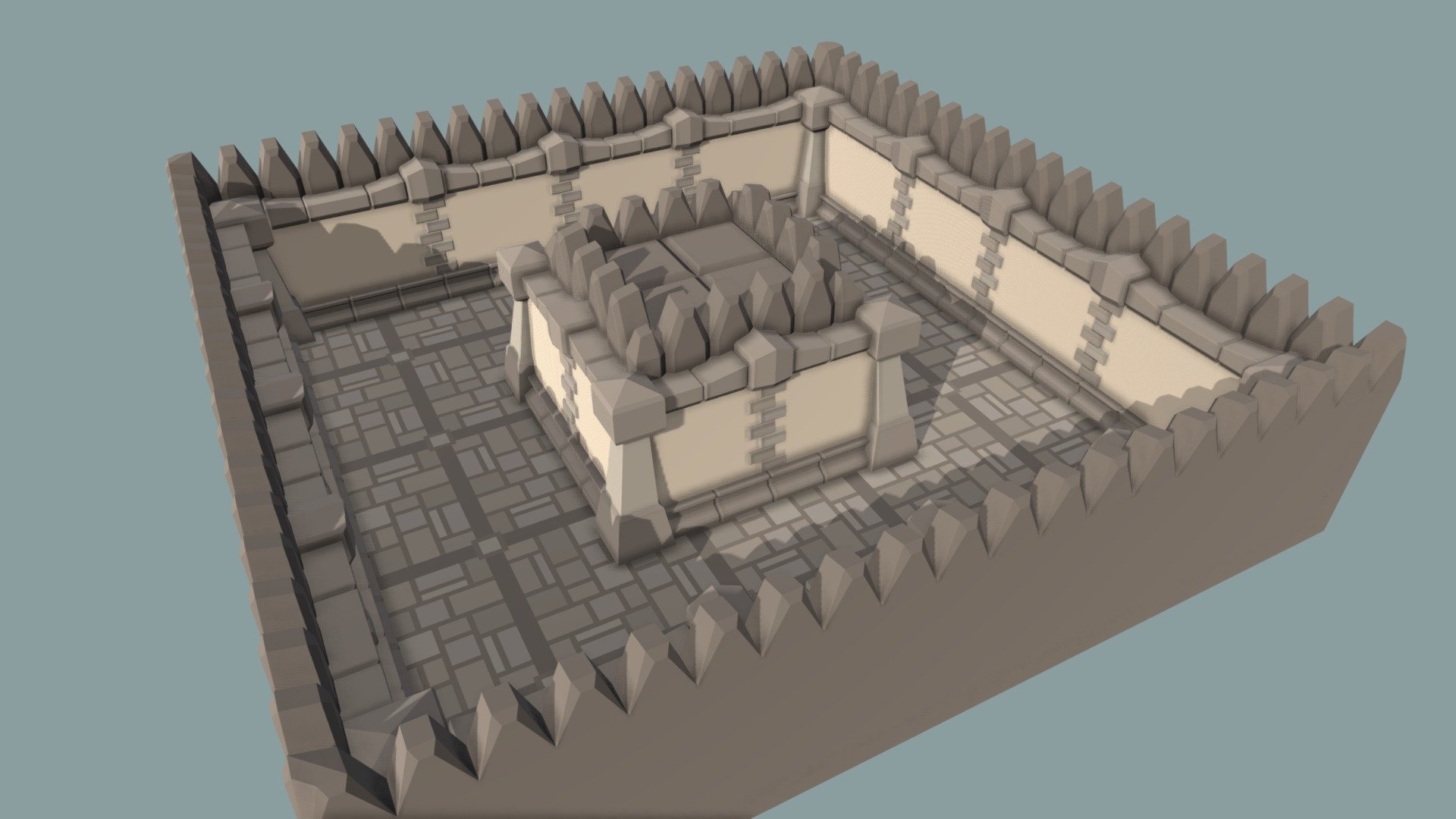 [WIP] Medieval Labyrinth 1 - 3D model by Phil_XG [27912ed] - Sketchfab