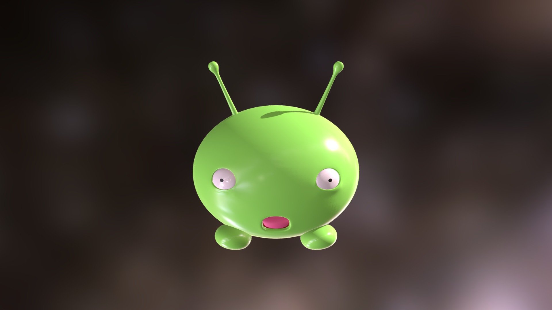 Mooncake Final Space - 3D model by dealexphotography [27916f7] - Sketchfab