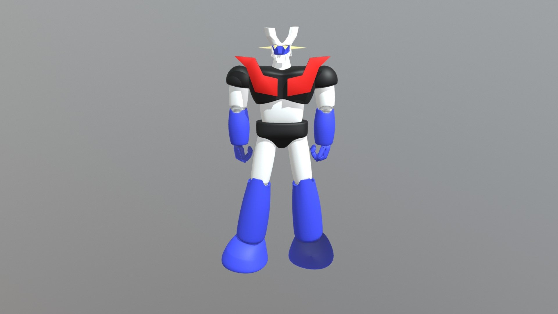 Mazinger - 3D model by camiladuram [2792524] - Sketchfab