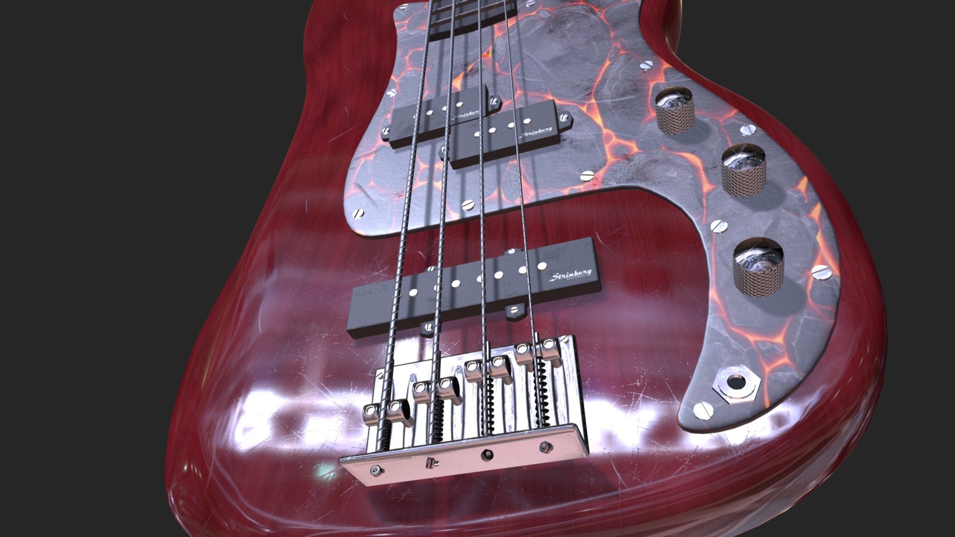 Bass - 3D model by Jonathan Alves Digital Artist (@tiosadan) [279365d ...