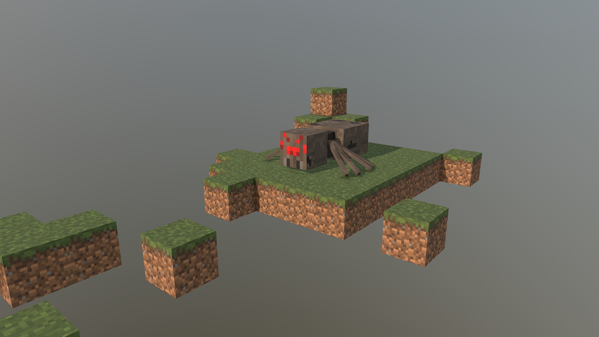 Minecraft Spider 3D Model - 3D model by YamiSake [279406a] - Sketchfab