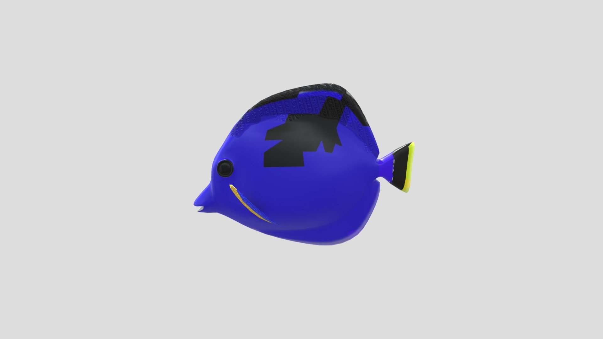 BarberFish - Download Free 3D model by danielle-barber (@crystal-yuki ...
