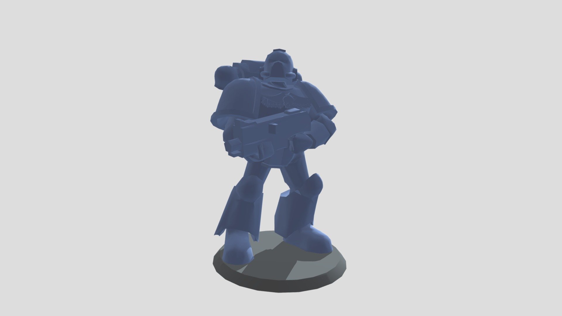 Ultramarine - Space Marines - Warhammer 40k - Download Free 3D model by ...