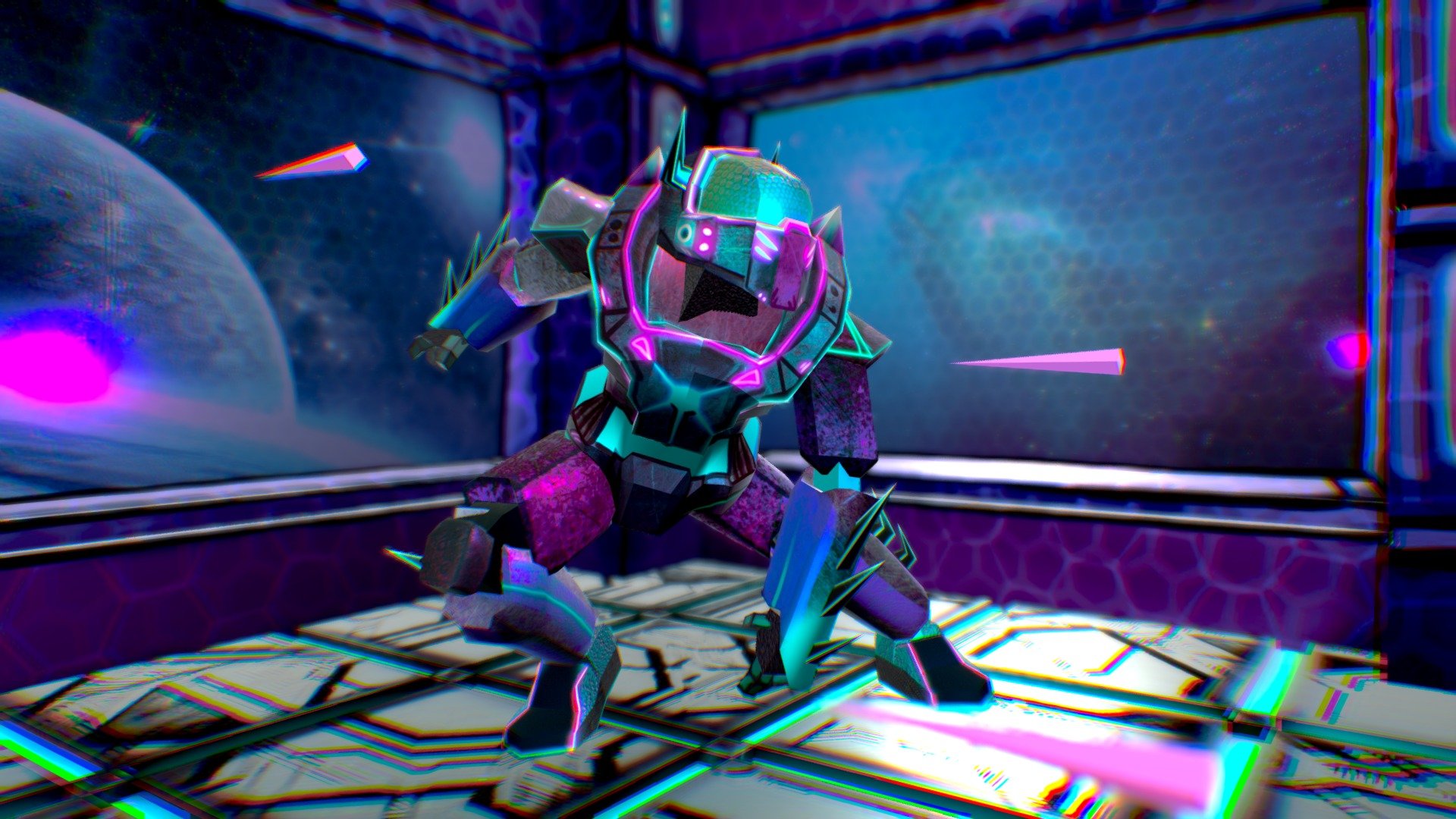 Neon - 3D model by EvaKats [2795fc6] - Sketchfab