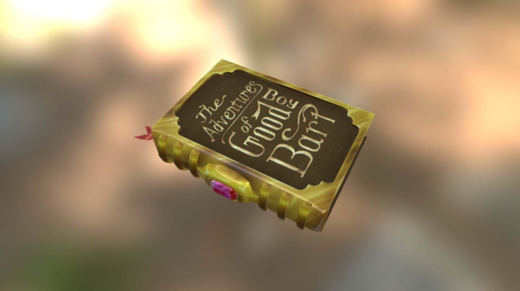 Fancy Book - 3D model by CaperCube (@tosmato) [2796034] - Sketchfab