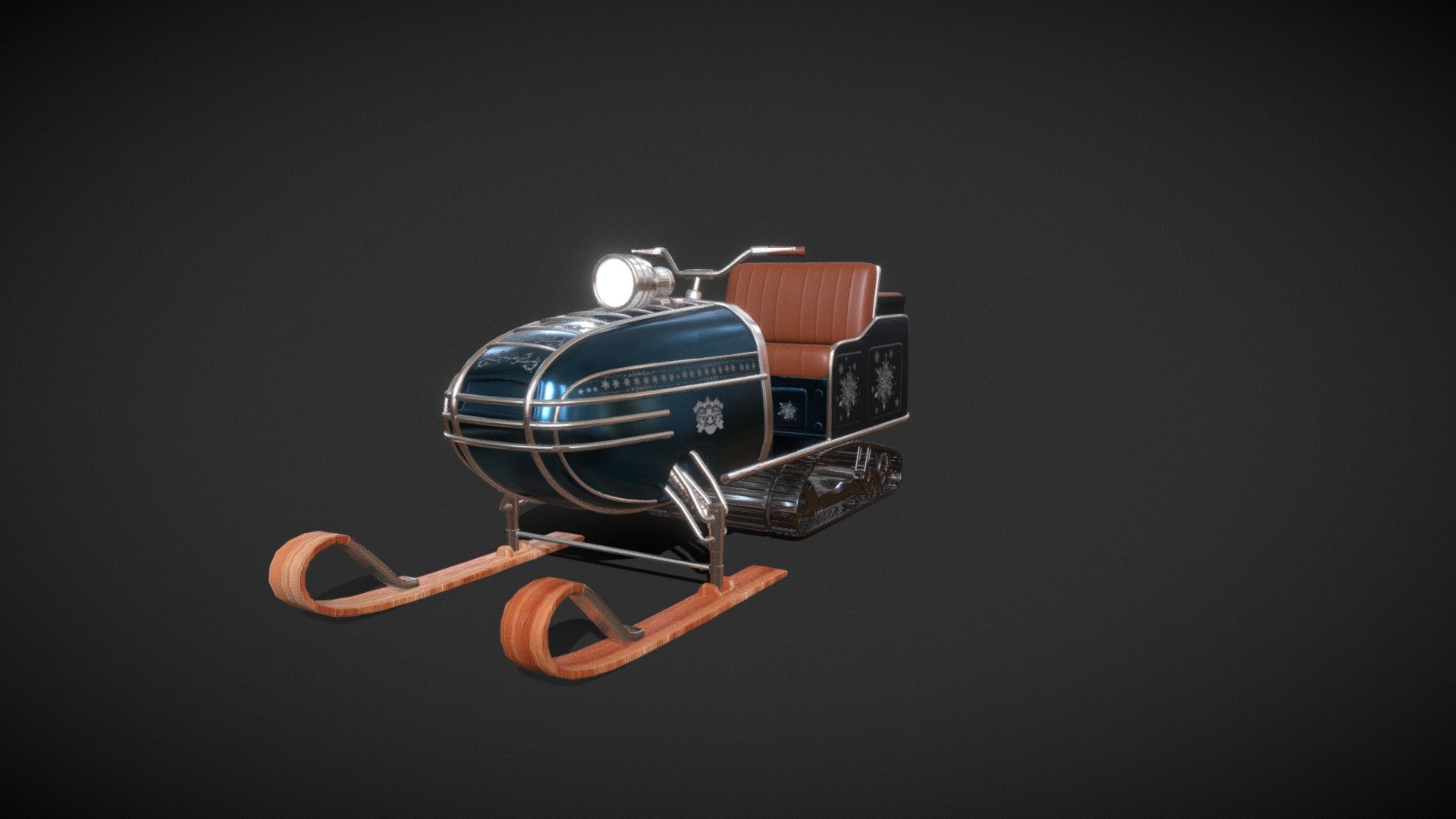 Steampunk Snowmobile - Download Free 3D model by Sameer.Rayeen (@Sameer ...
