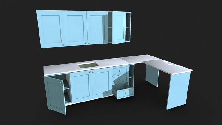 Counters 3D models - Sketchfab