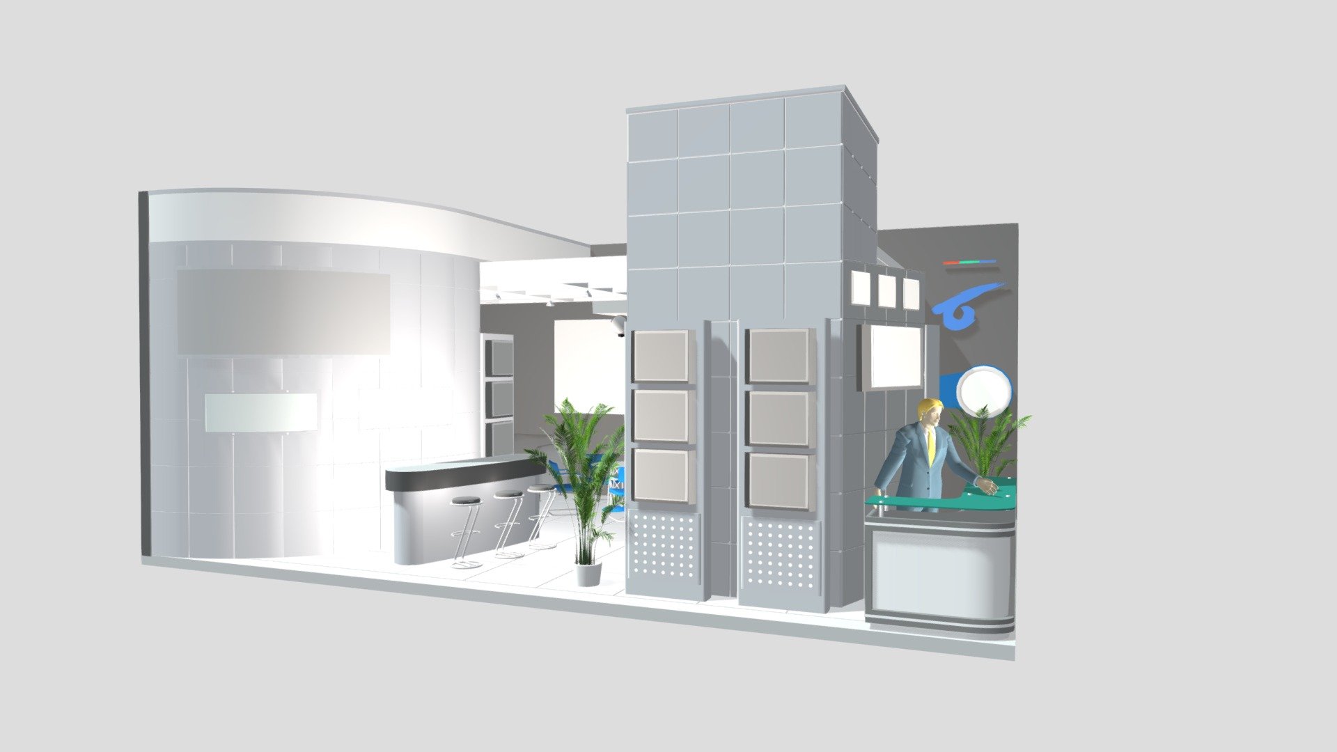 SK69 Stall 007 - Download Free 3D model by Jewel (@enterstudio ...