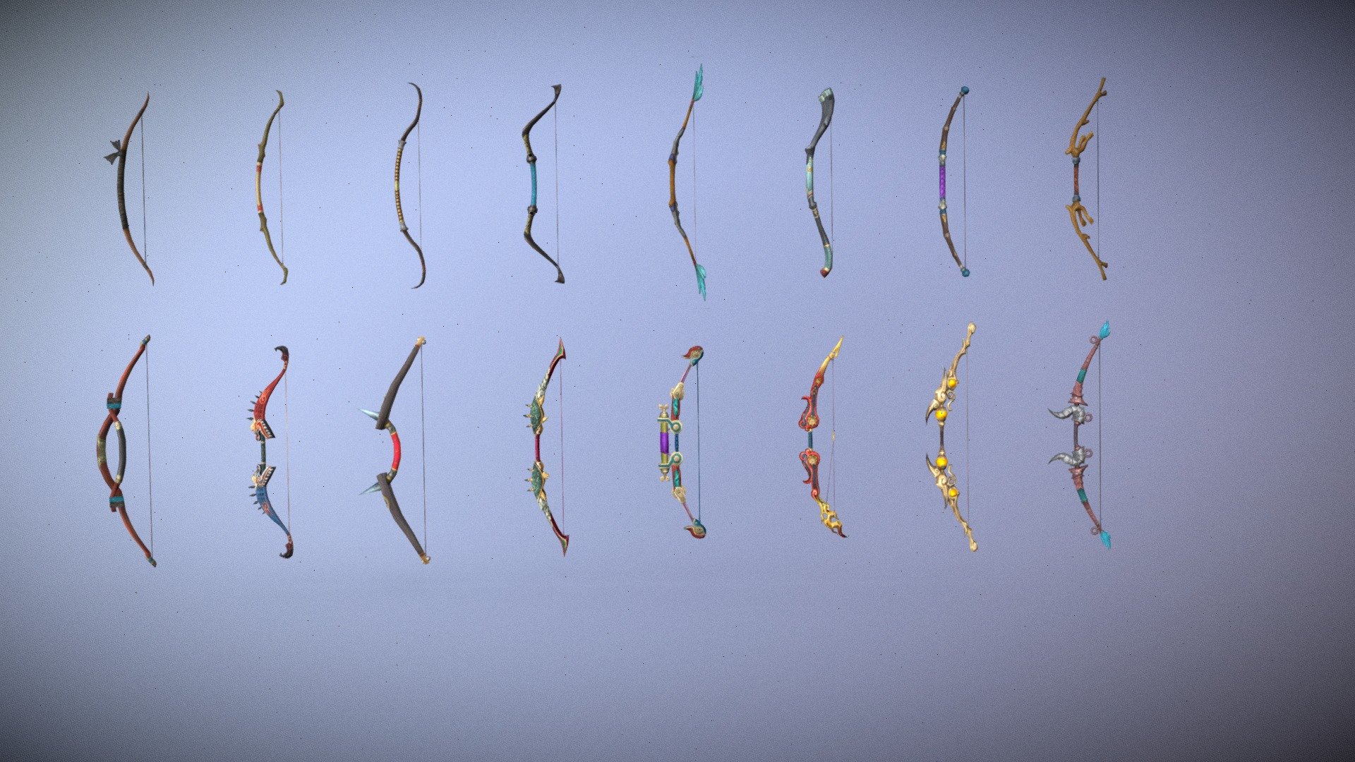 Bow pack - 3D model by Meta3DModels [279cab5] - Sketchfab