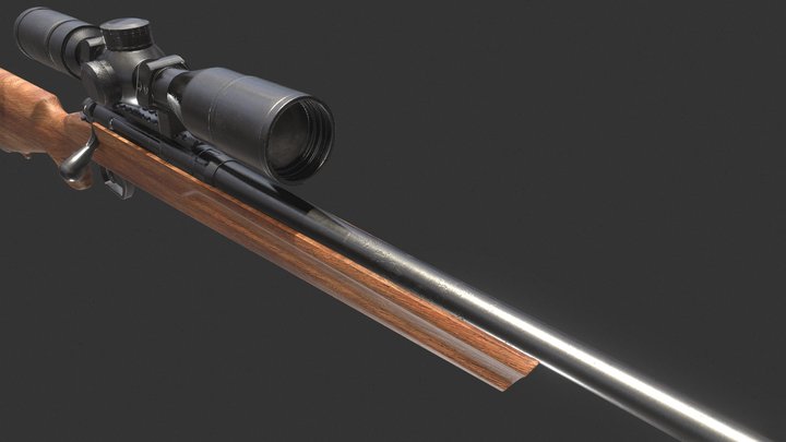 Rifle-scope 3D models - Sketchfab