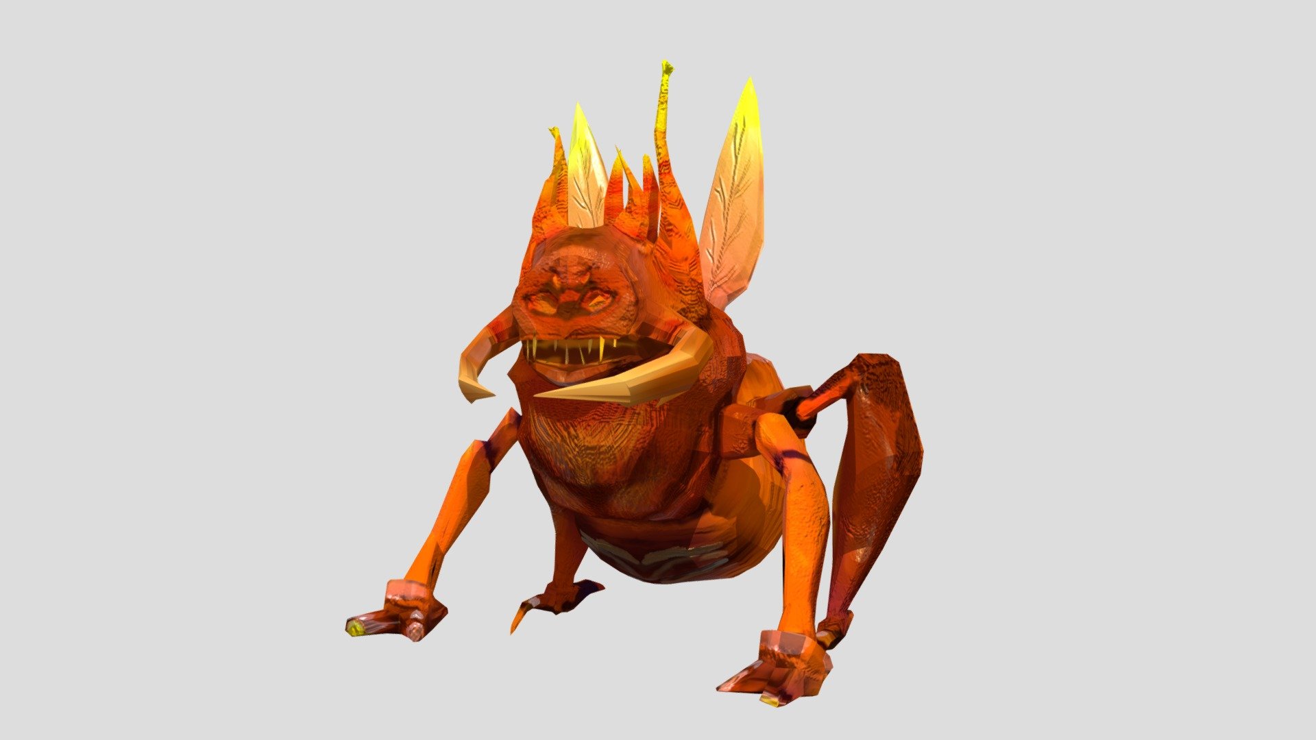 Pixie Low Poly - 3D model by H. Rigatti (@hrigatti) [279e134] - Sketchfab